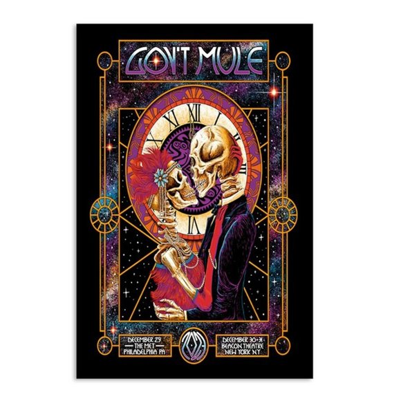 Art | Govt Mule New Years Run New York And Pa December 223 Poster ...